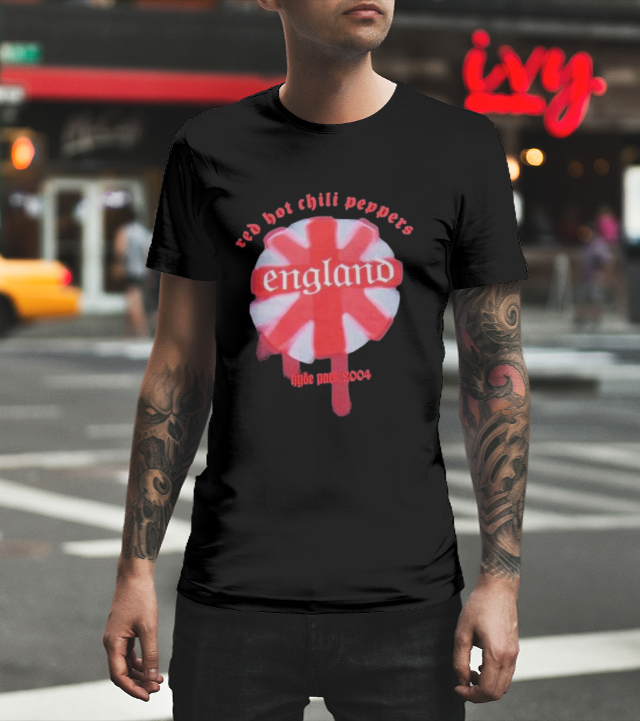 Red Hot Chili Peppers Hyde Park England 2004 T-Shirt