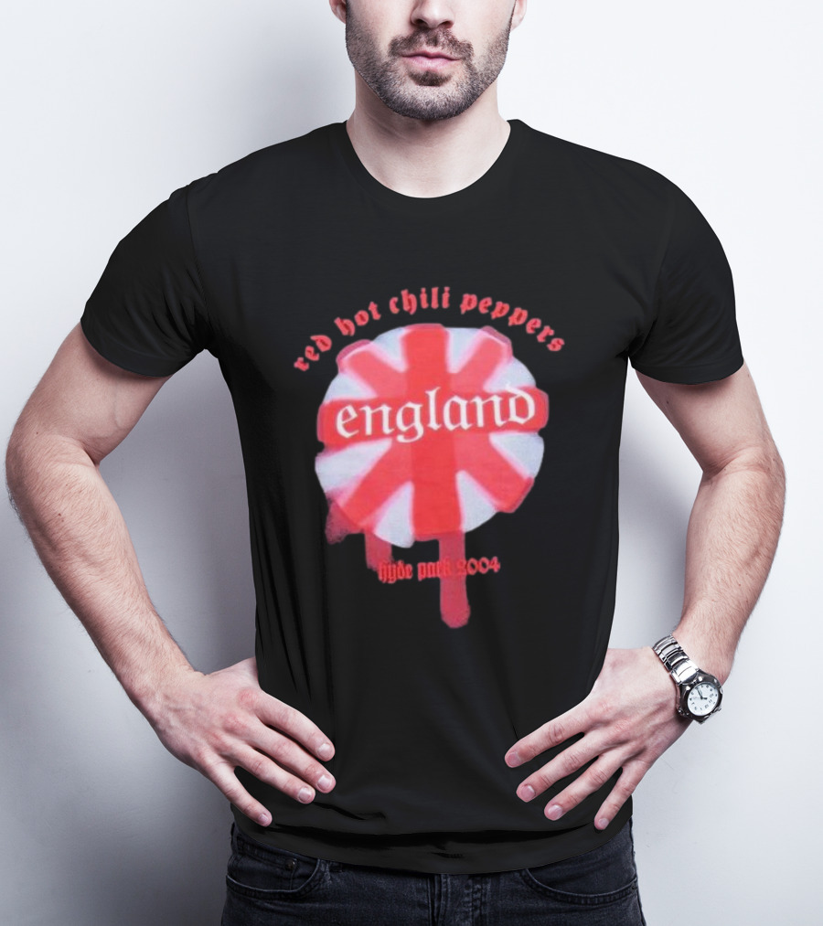 Red Hot Chili Peppers Hyde Park England 2004 T-Shirt