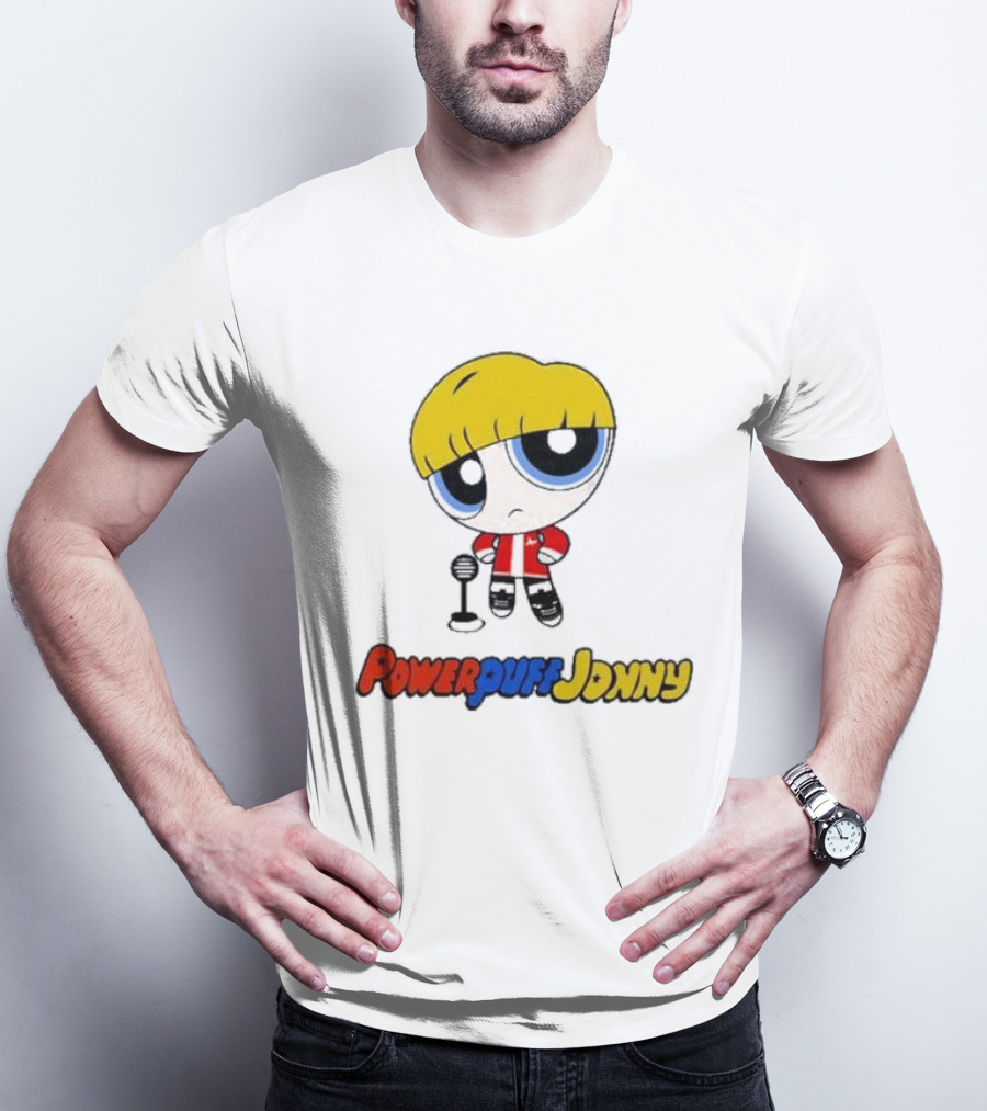 Powerpuff Johnny Microphone T-Shirt