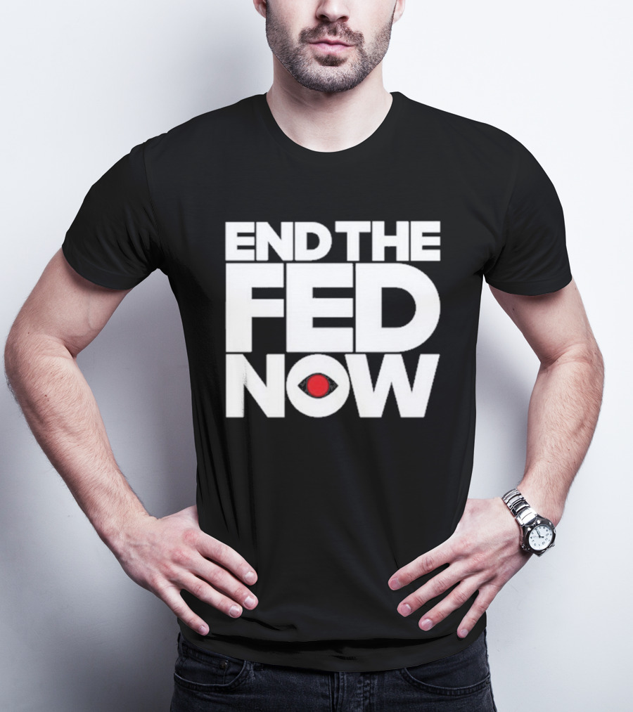 End The Fed Now Bitcoin Magazine T-Shirt