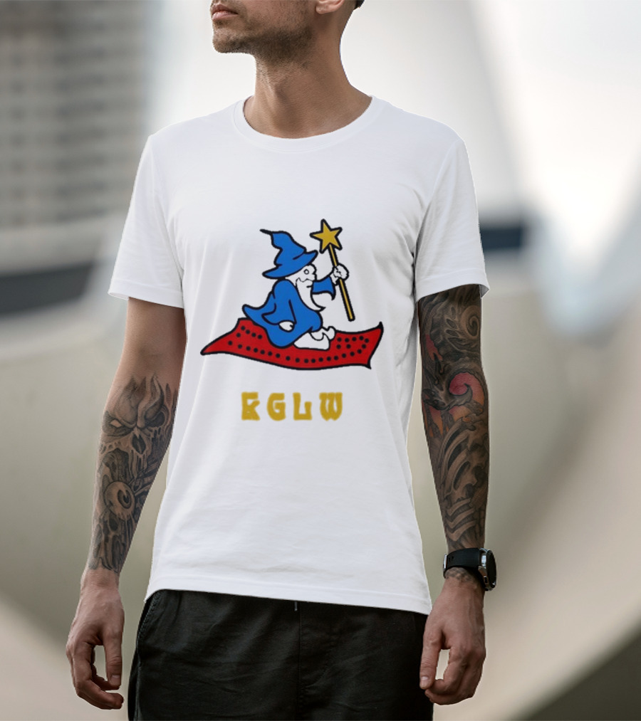 EGLW Wizard On Red Carpet With Star Wand T-Shirt