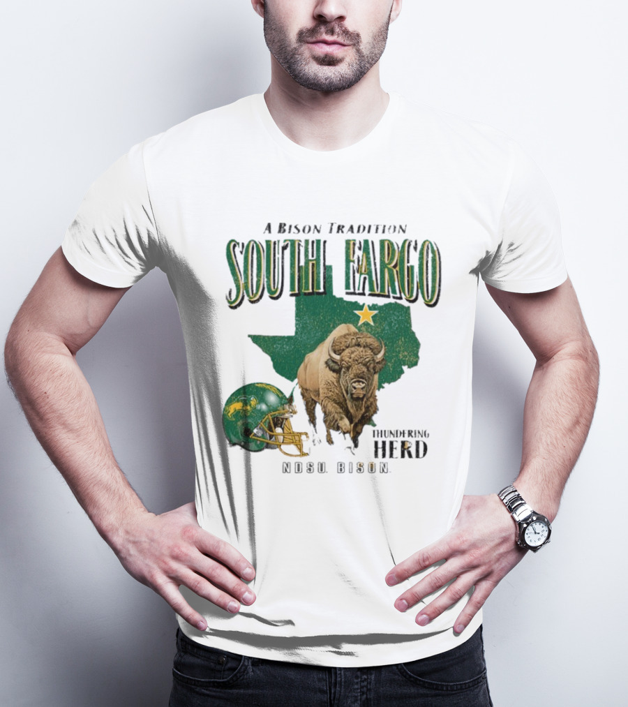 A Bison Tradition South Fargo Thundering Herd NDSU Bison T-Shirt