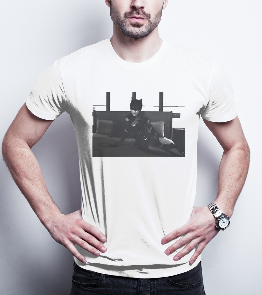 Tbim Photo Catwoman On Bed Scene T-Shirt