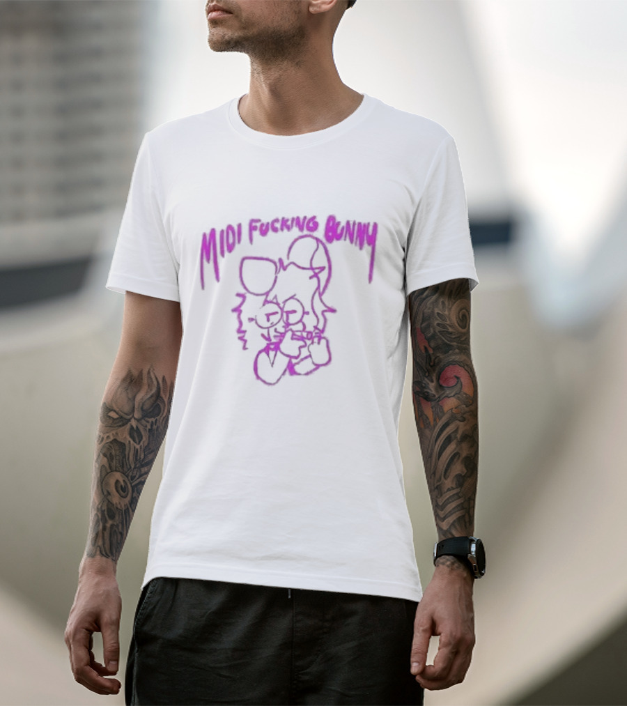 Midi Effin Bunny Effing Bunny Character T-Shirt