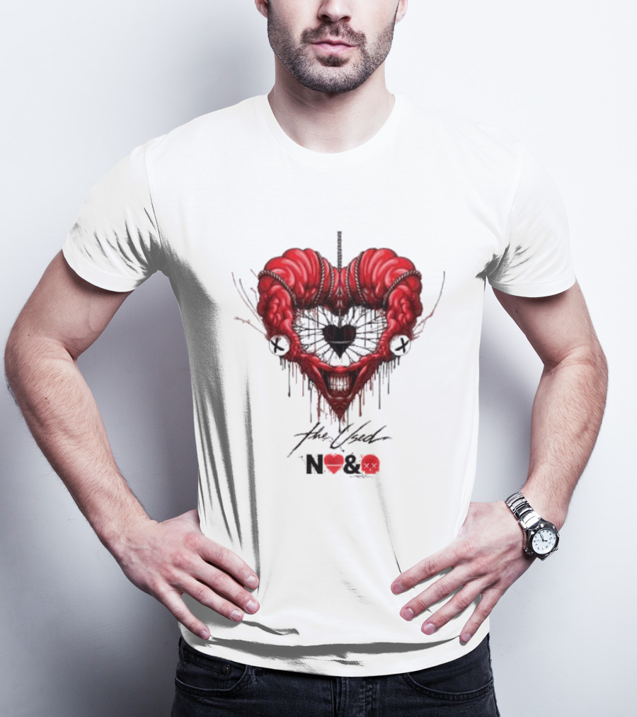 The Used In Love And Death N&XX Heart T-Shirt