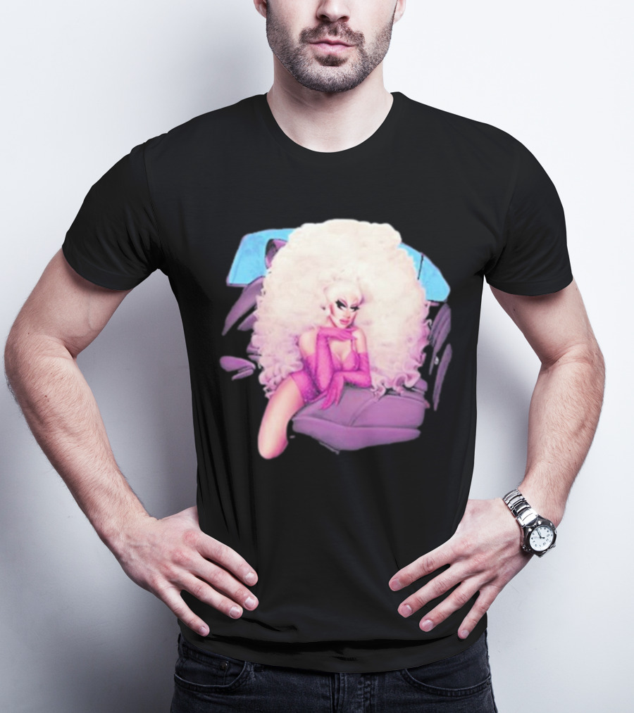 Trixie Mattel Glamorous Blonde Drag In Backseat T-Shirt