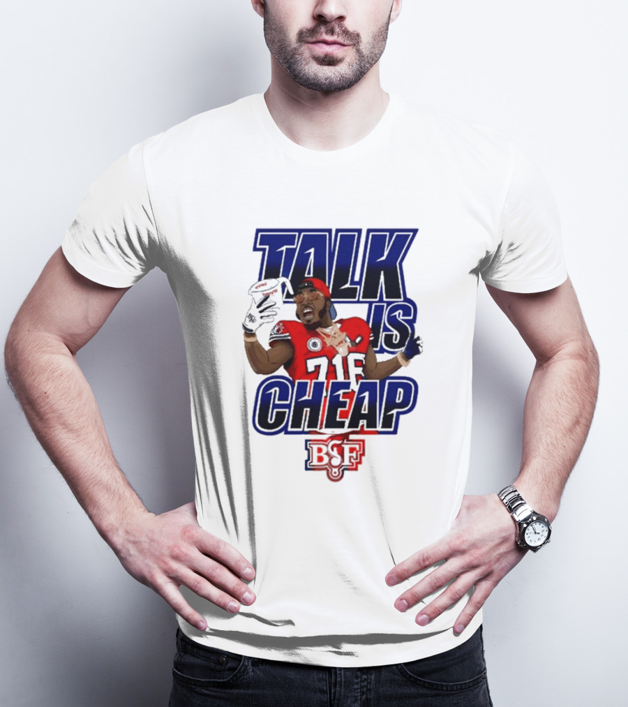Benny The Butcher Talk Is Cheap BSF Victory Monday Football Victory T-Shirt