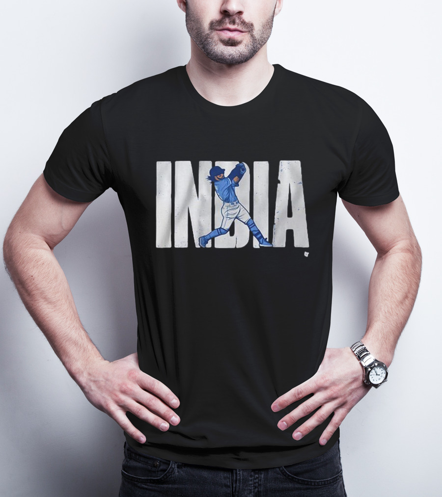 Jonathan India Kansas City Baseball Swing T-Shirt