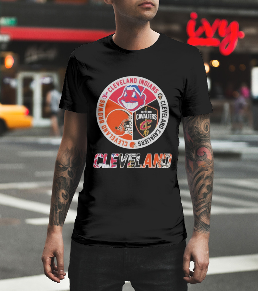 Cleveland Indians Cleveland Browns Cleveland Cavaliers Cleveland T-Shirt
