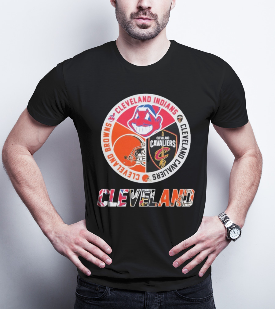 Cleveland Indians Cleveland Browns Cleveland Cavaliers Cleveland T-Shirt