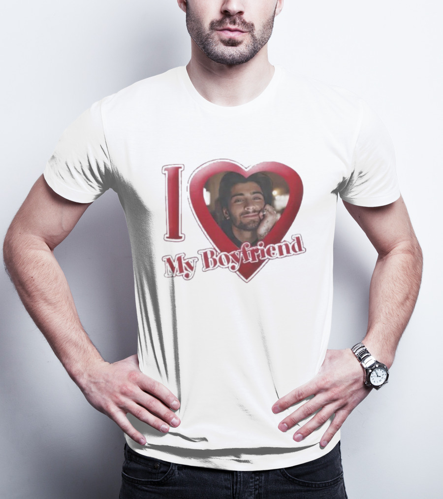 I Heart My Boyfriend Zayn Malik One Direction T-Shirt
