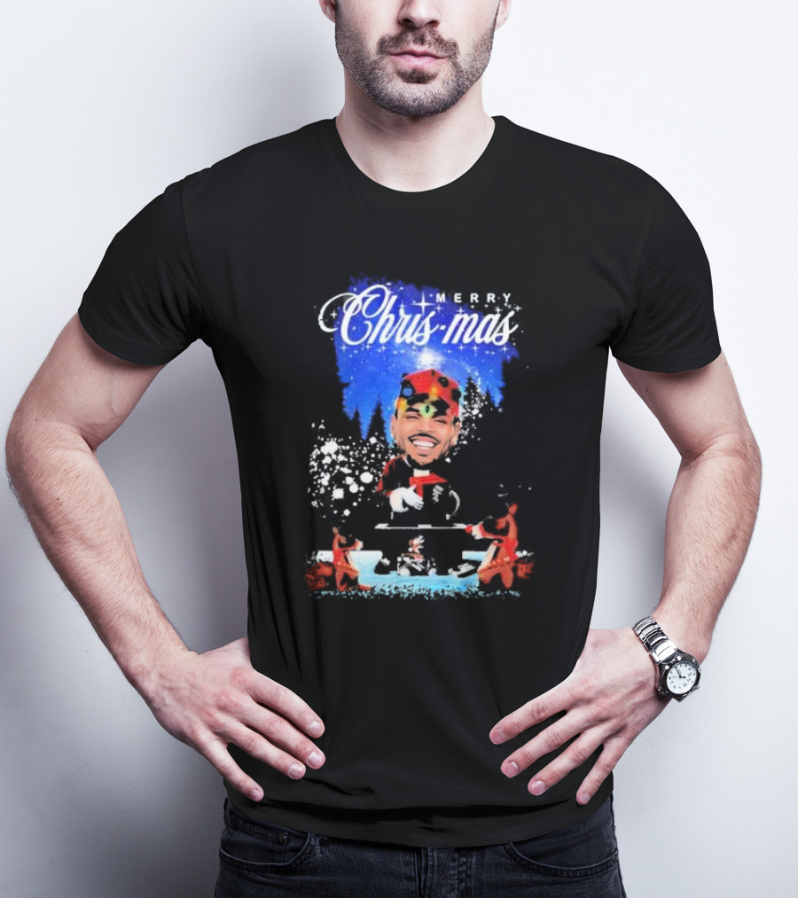 Merry Christmas Chris-Mas Santa DJ Scene T-Shirt