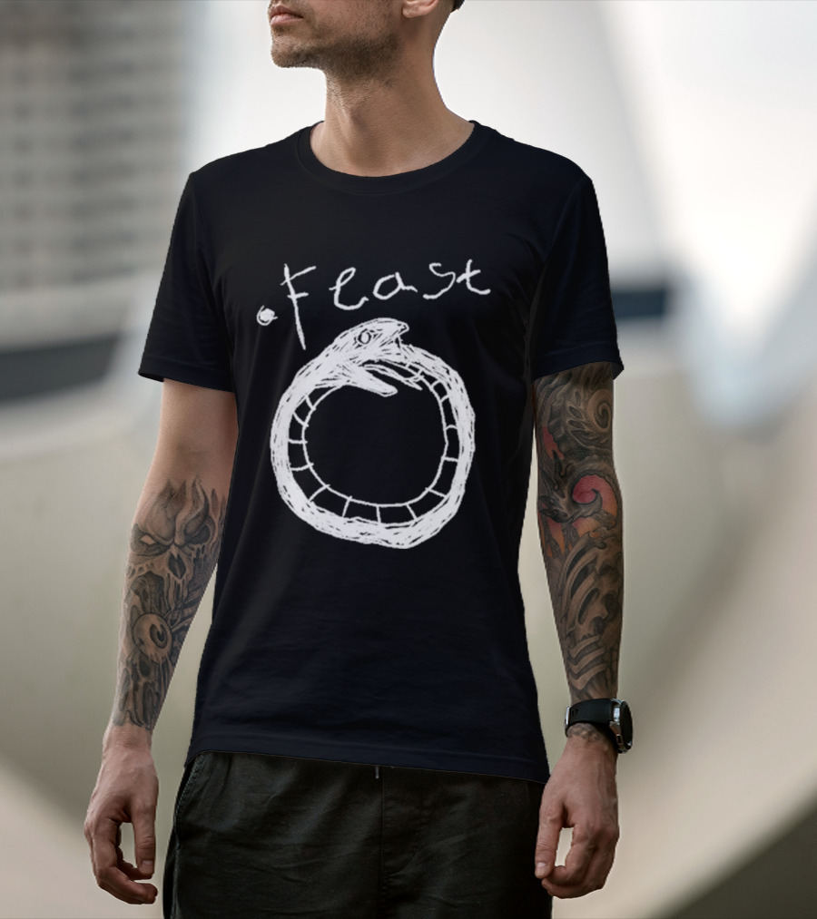Feast Ouroboros Snake Circle T-Shirt
