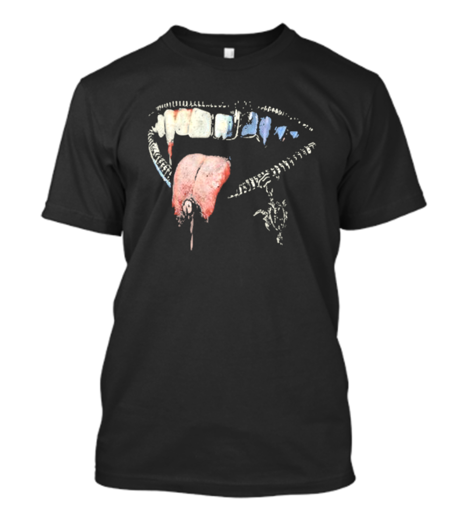 Hard Jewelry Rotten Confessions Mouth T-Shirt