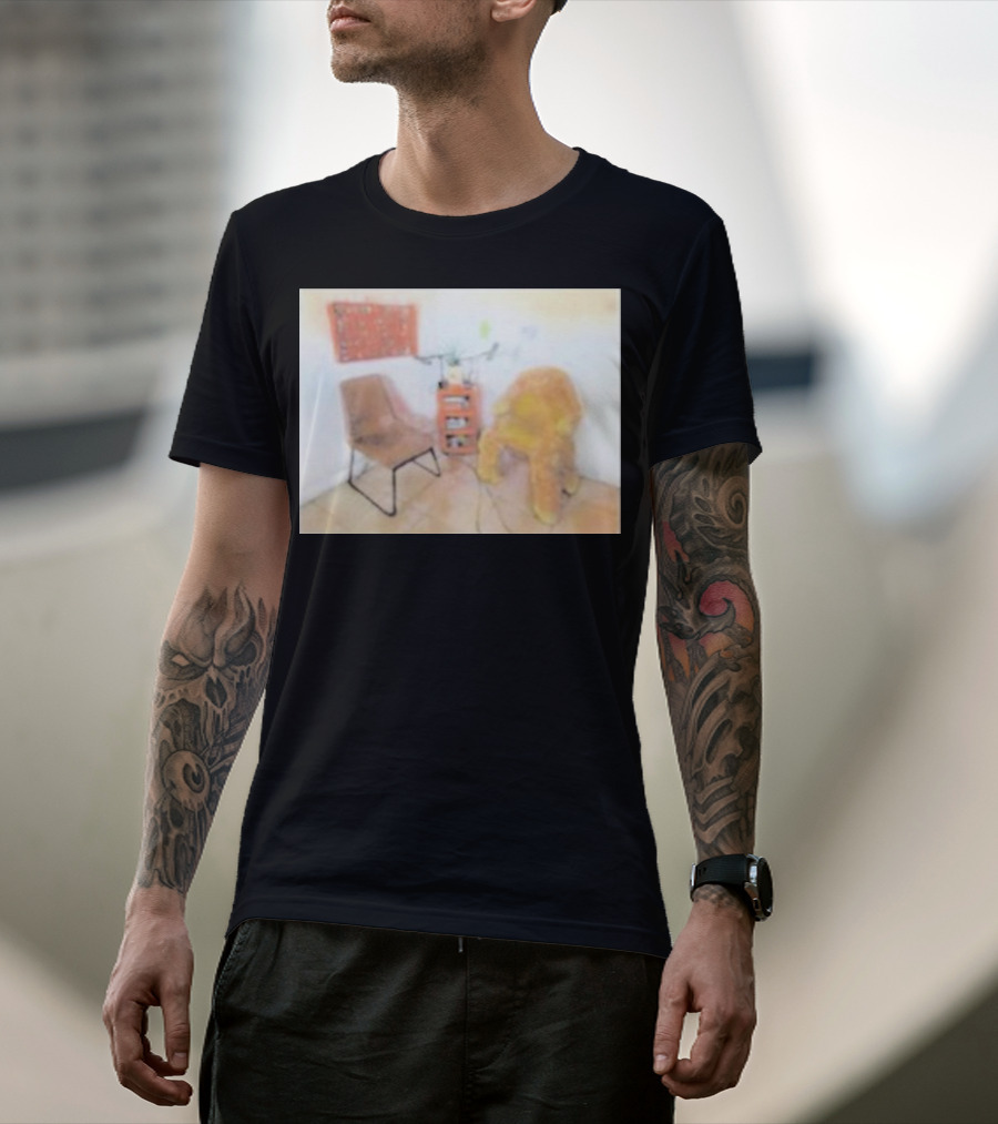 Emergency Intercom Friendship Chairs Cozy Setting T-Shirt