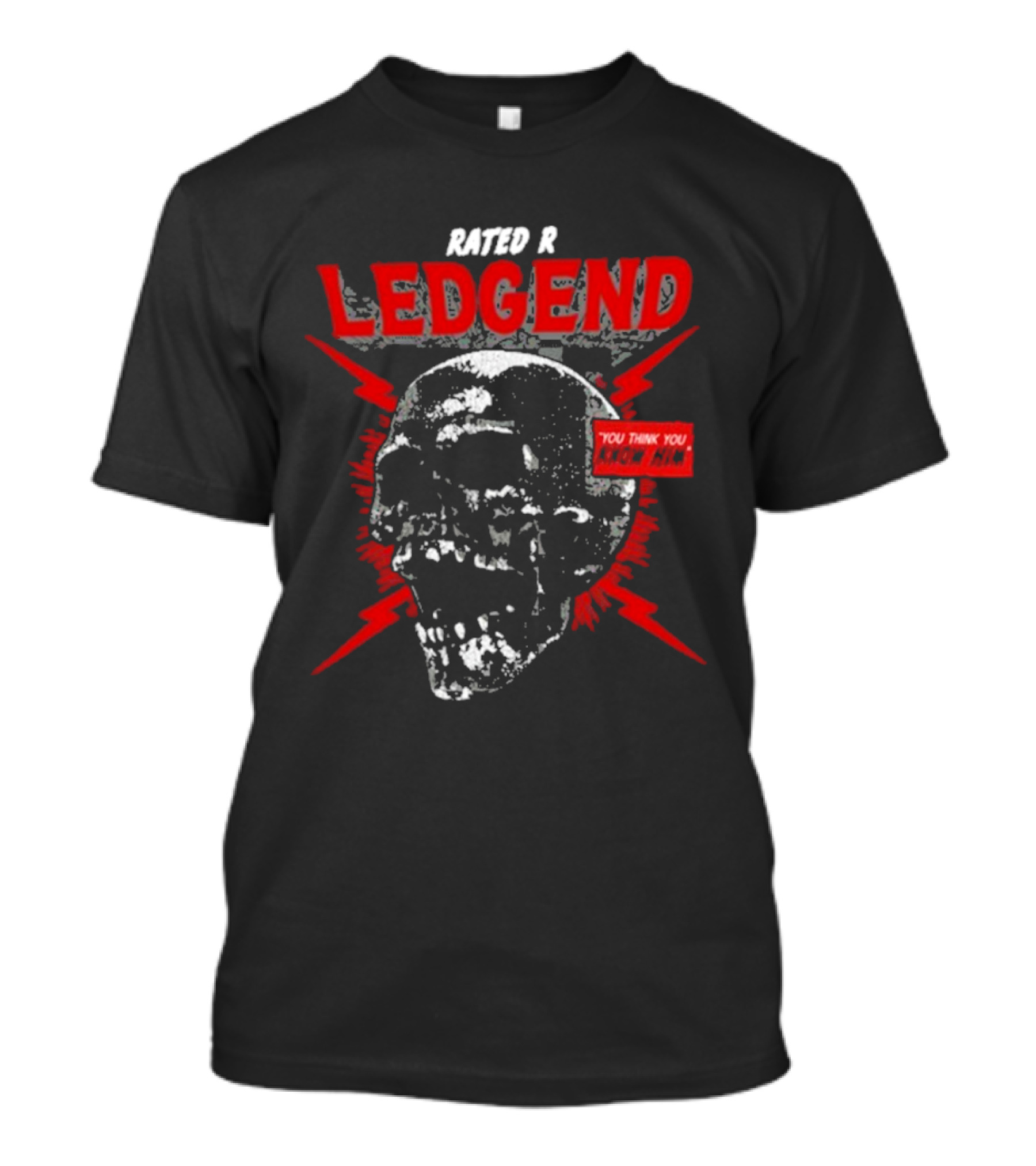 Rated R Ledgend You Think You Know Him Adam Copeland Triblend Black T-Shirt