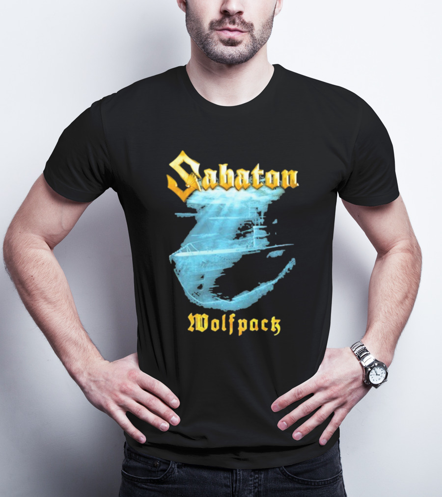Sabaton Wolfpack Submarine Battle Reflection T-Shirt