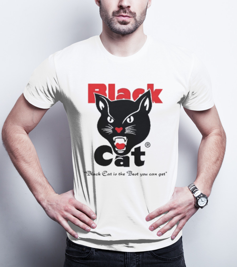 Black Cat Is The Best You Can Get Matthew Livelsberger T-Shirt