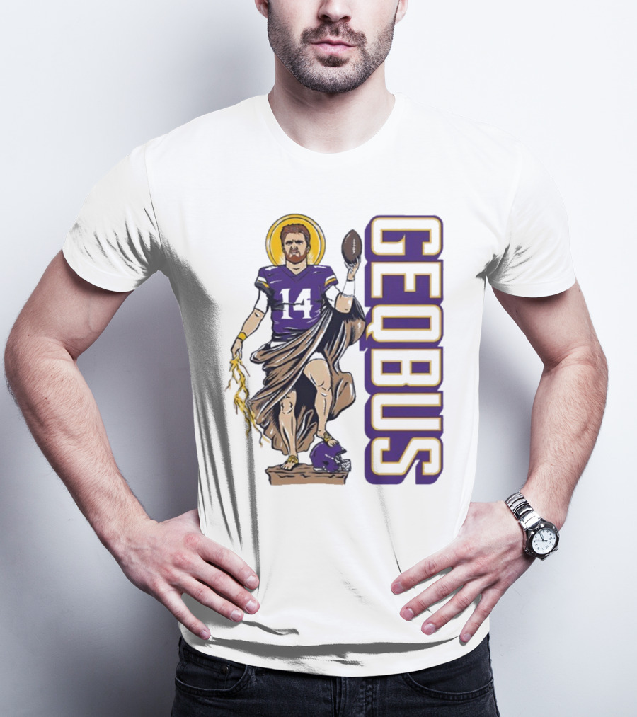 Sam Darnold GEQBUS Football Icon Blessed Athletic T-Shirt