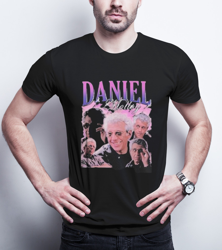 Daniel Molloy Vintage Collage Pink And Purple Aesthetic T-Shirt