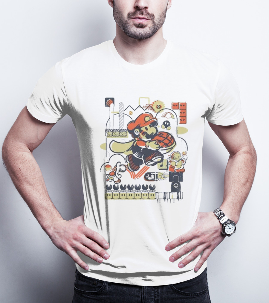 Athletic Acrobatics AGDQ 2025 Mario Retro Adventure Gaming T-Shirt