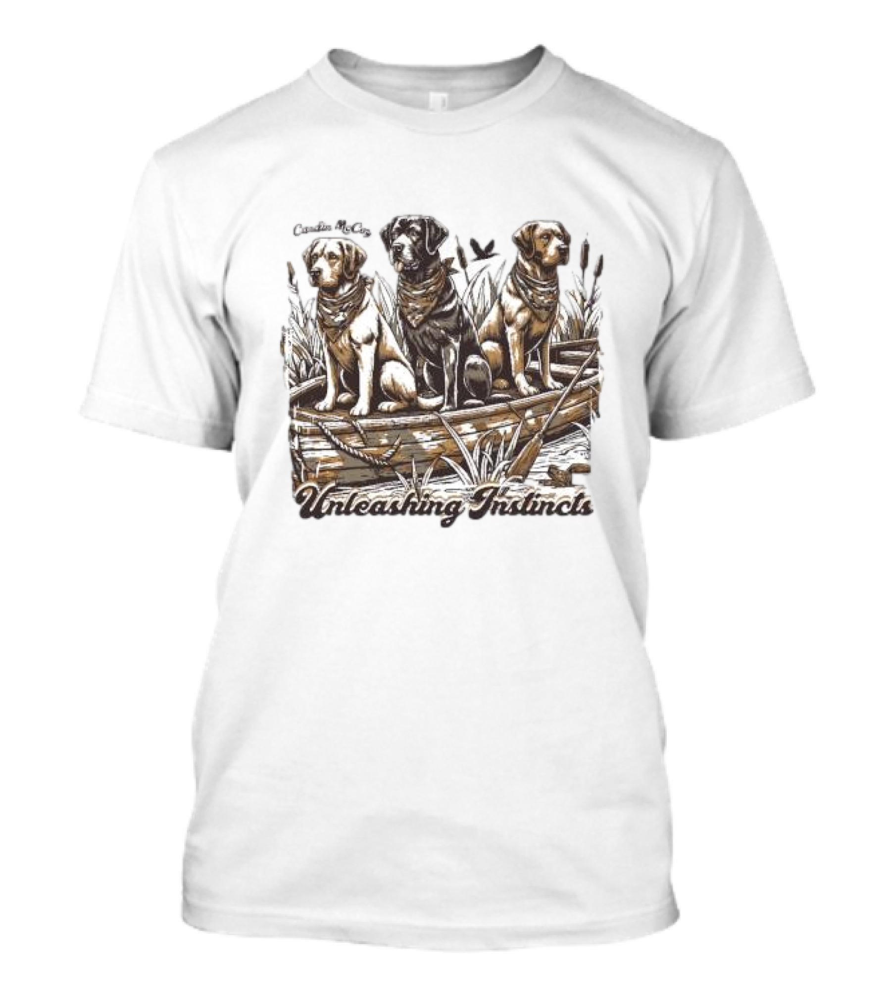 Cardin McCoy Unleashing Instincts Trio In Nature T-Shirt