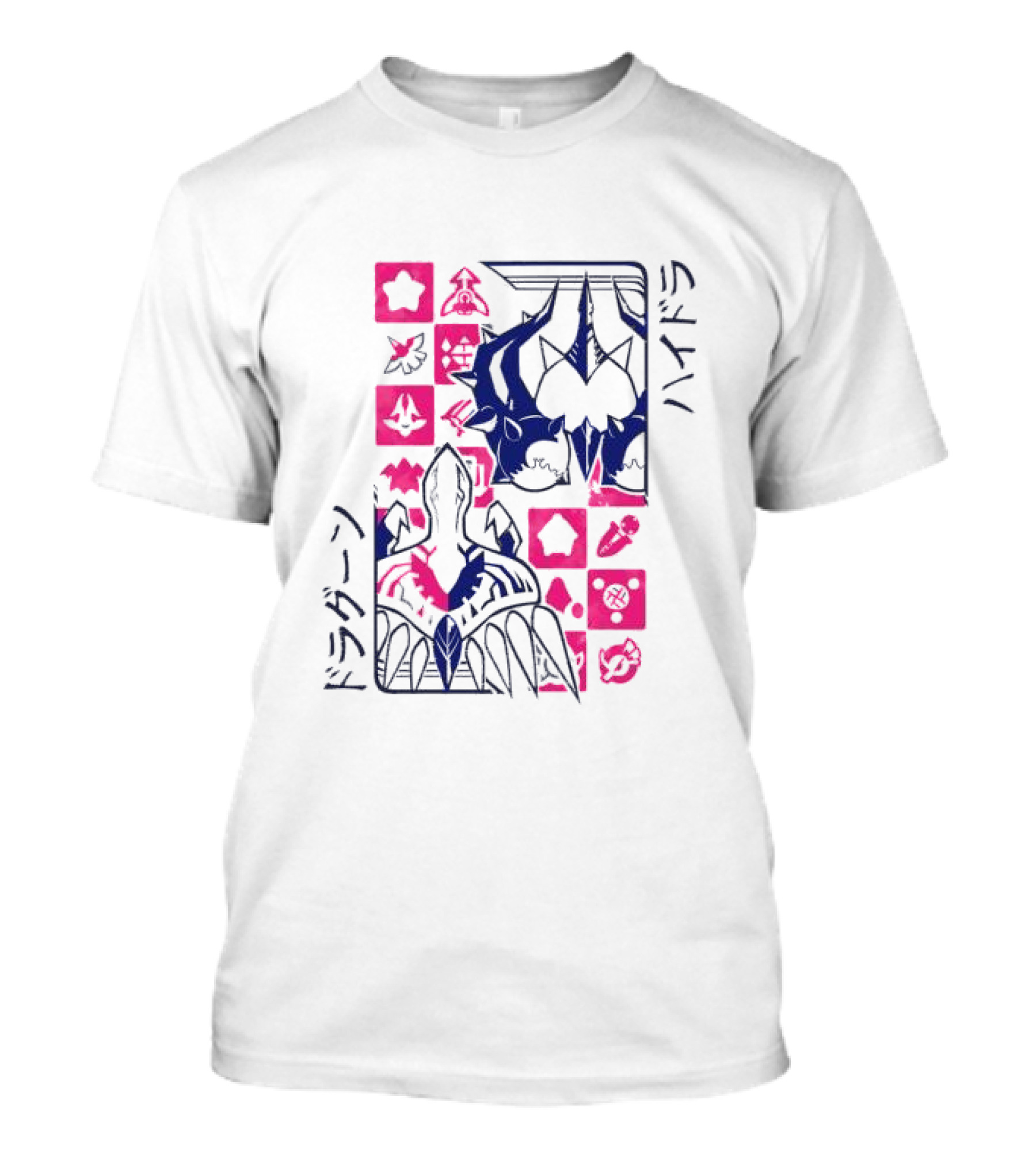High Speed Racing AGDQ 2025 Hydra Dragon Kanji Iconic Symbols T-Shirt