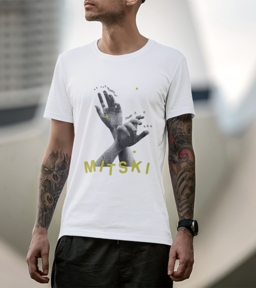 Mitski My Body’s Made Of Crushed Little Stars Hands T-Shirt