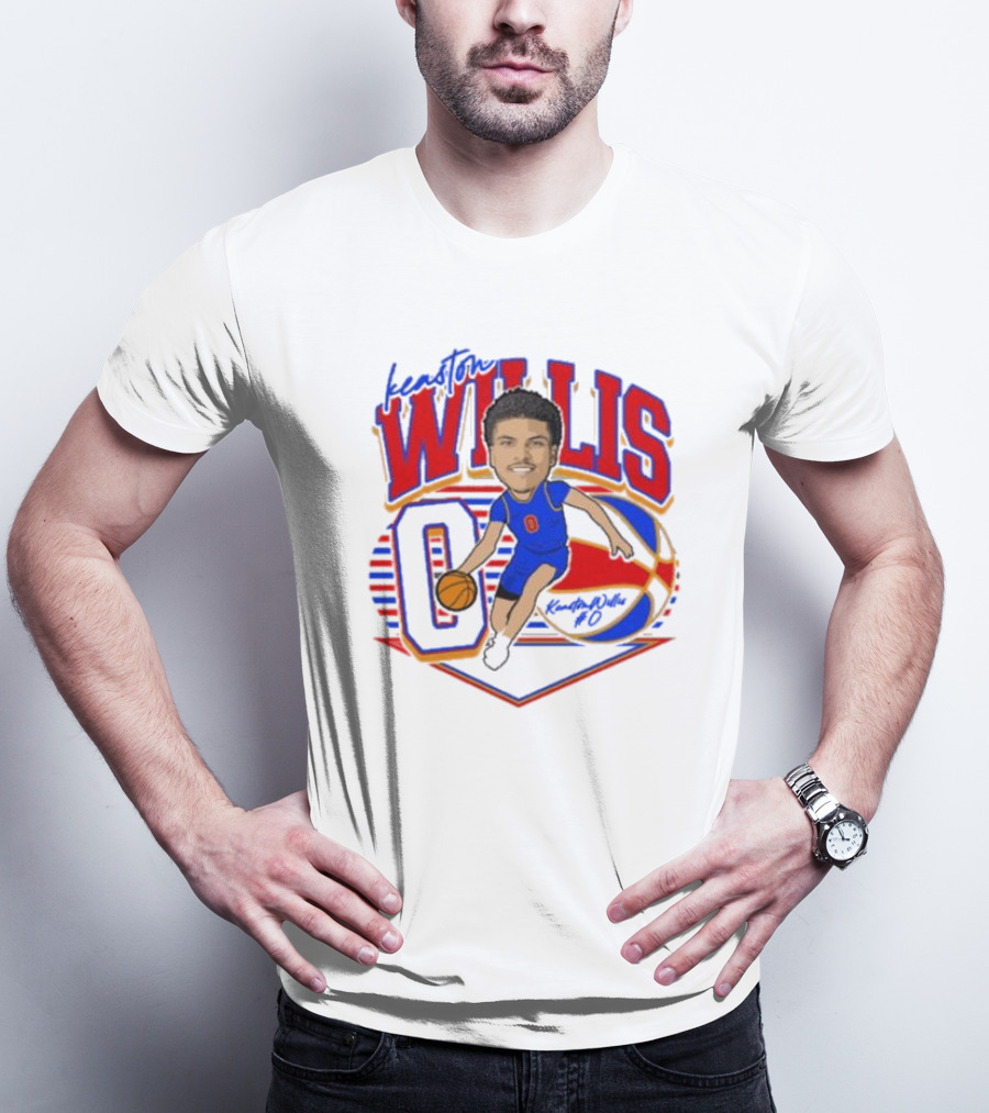 Keaston Willis 0 Basketball Design Tulsa Guard Player T-Shirt