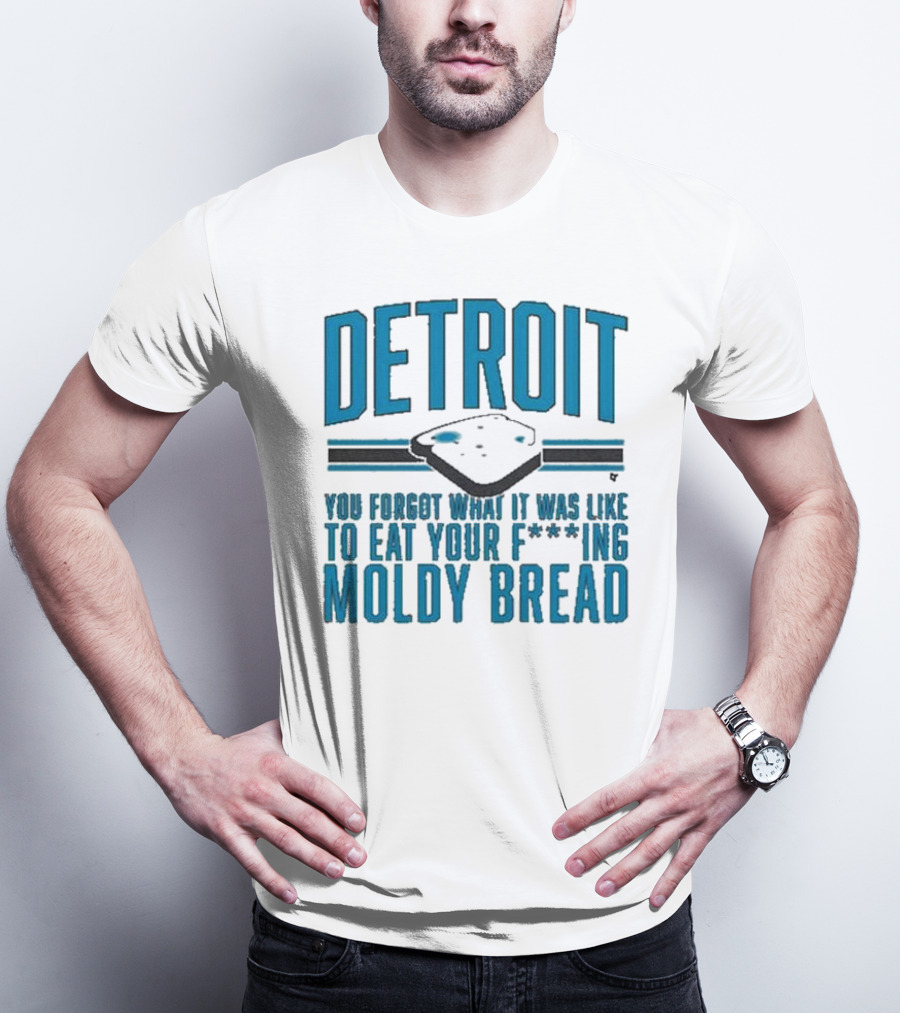 Detroit Football Moldy Bread Reminder T-Shirt