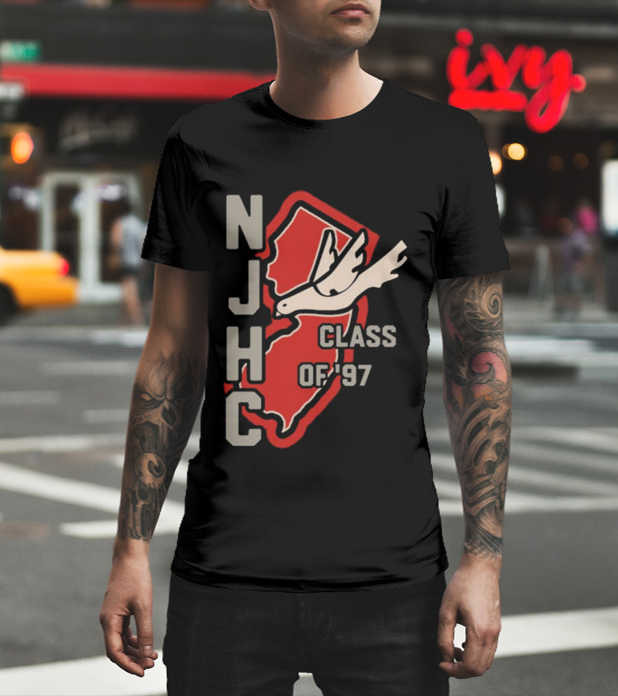 NJHC Class Of ’97 Varsity New Jersey Dove T-Shirt