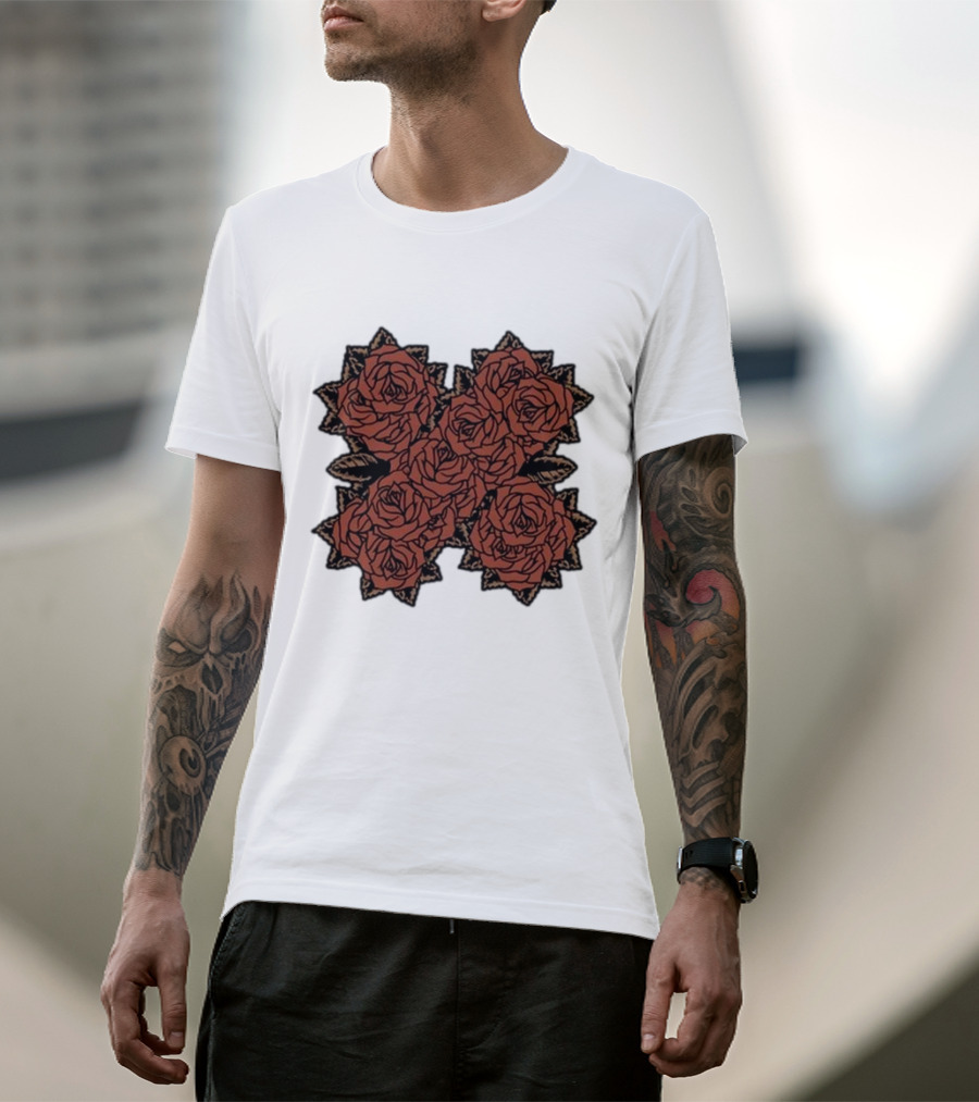 Xplr Sam And Colby Ribsplitter V.2 Floral Rose T-Shirt