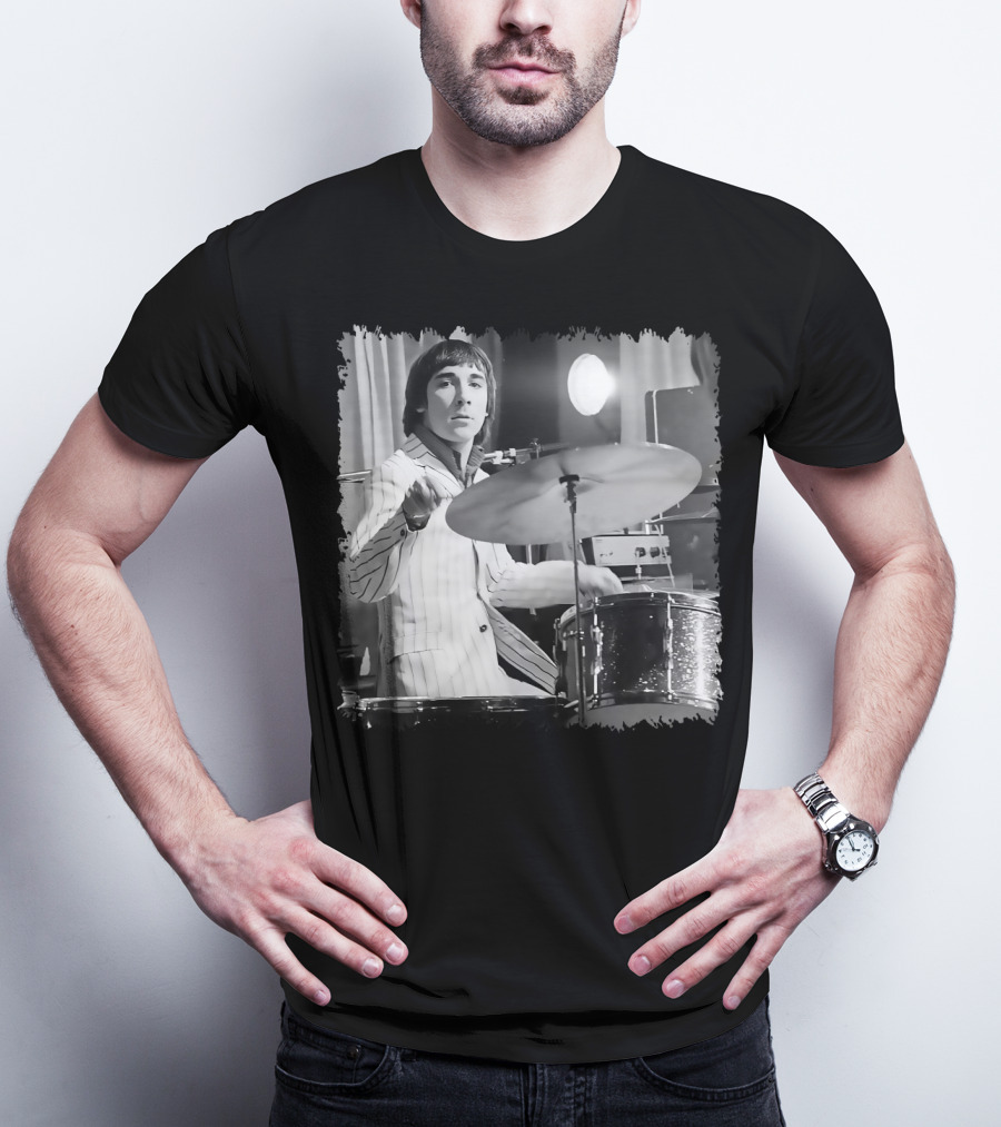Keith Moon Drumming Legend 71019 T-Shirt