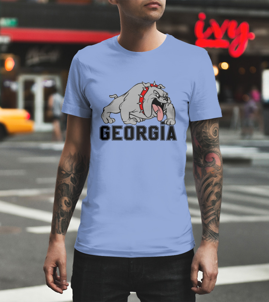 Georgia Bulldogs Fierce Mascot T-Shirt