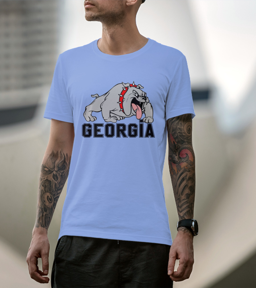 Georgia Bulldogs Fierce Mascot T-Shirt