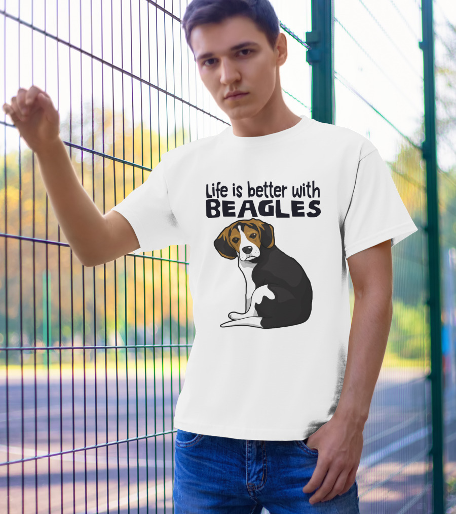 Life Is Better With Beagles T-Shirt