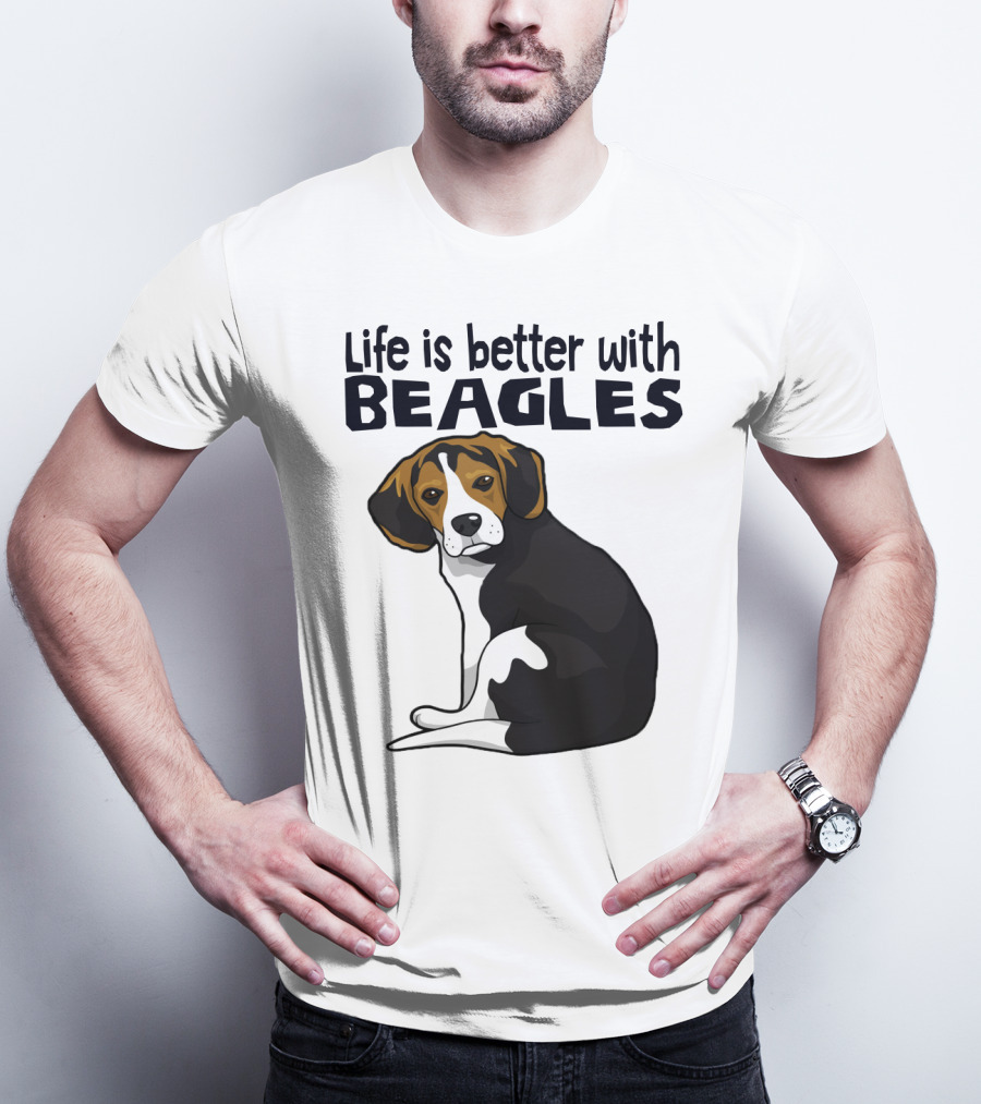 Life Is Better With Beagles T-Shirt