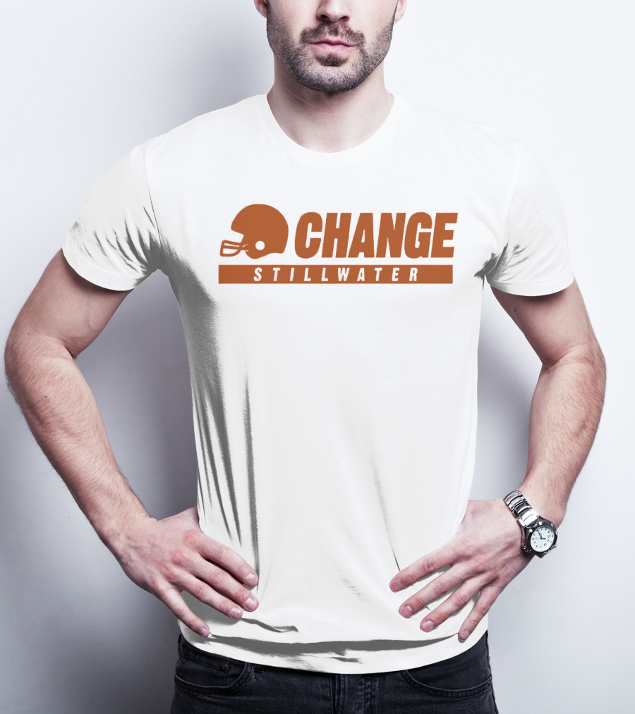 Stillwater Change Football Helmet T-Shirt