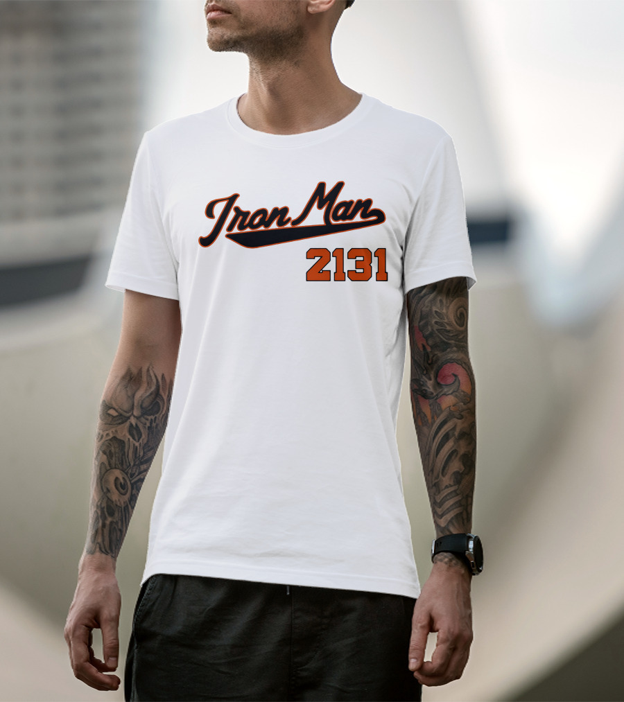 Iron Man 2131 Baseball T-Shirt
