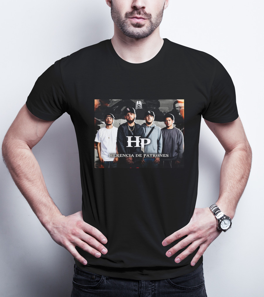 HP Herencia De Patrones Band Group Image T-Shirt