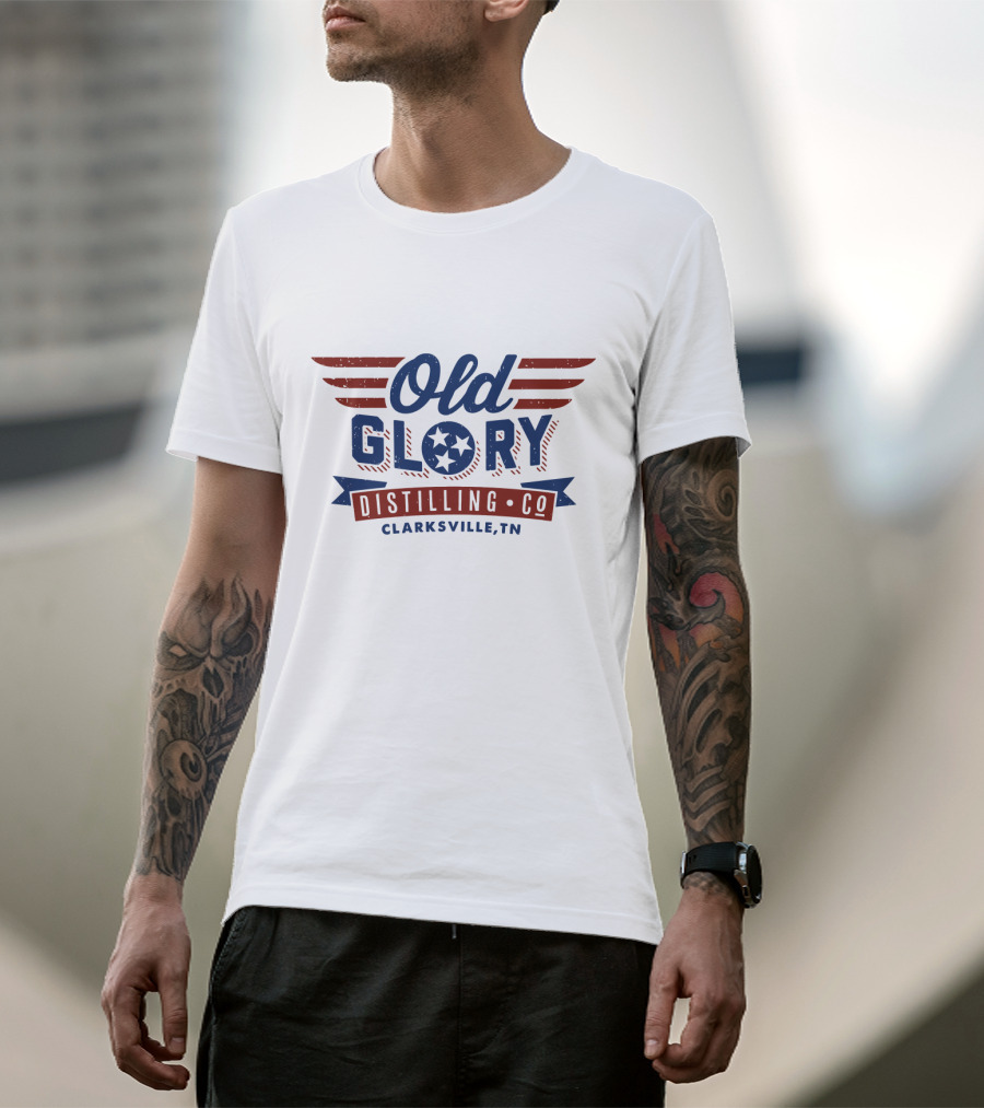 Old Glory Distilling Co Clarksville TN T-Shirt