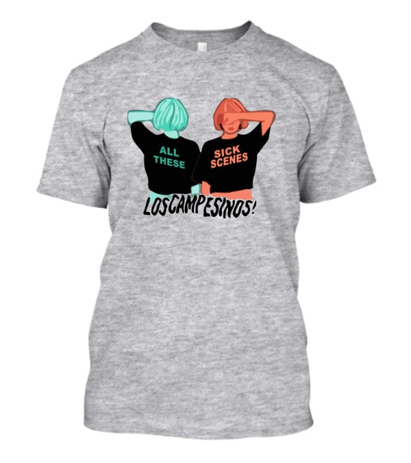 All These Sick Scenes Los Campesinos Wilbur Soot Merch T-Shirt