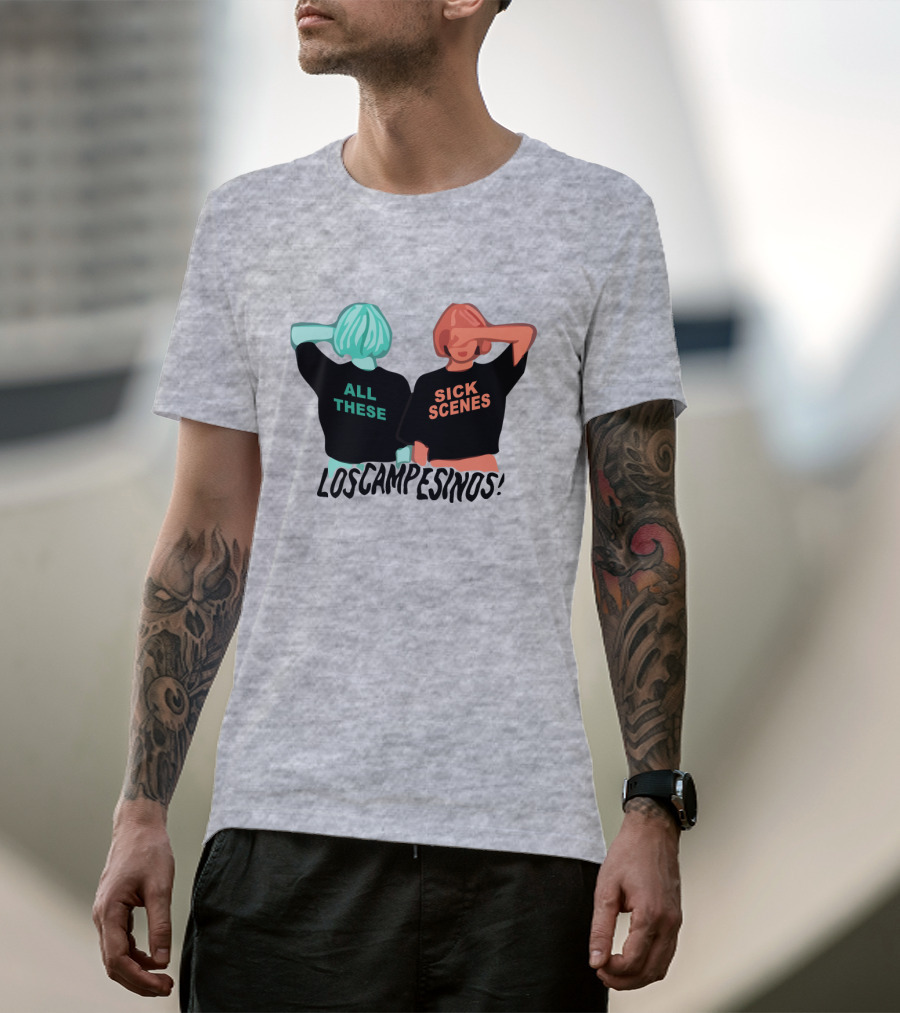 All These Sick Scenes Los Campesinos Wilbur Soot Merch T-Shirt