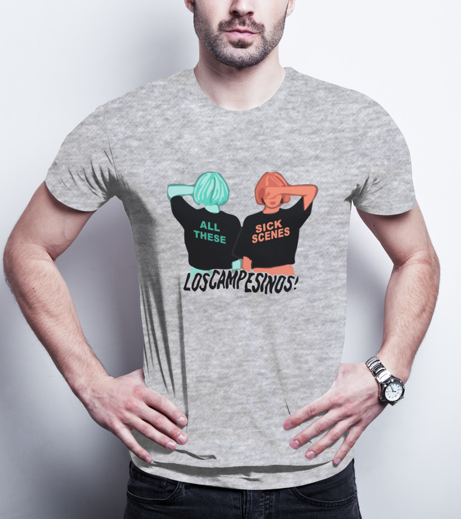 All These Sick Scenes Los Campesinos Wilbur Soot Merch T-Shirt