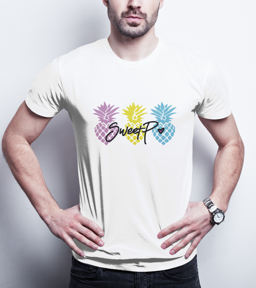 SweetP Pressley Hosbach Merch Pineapple Trio T-Shirt