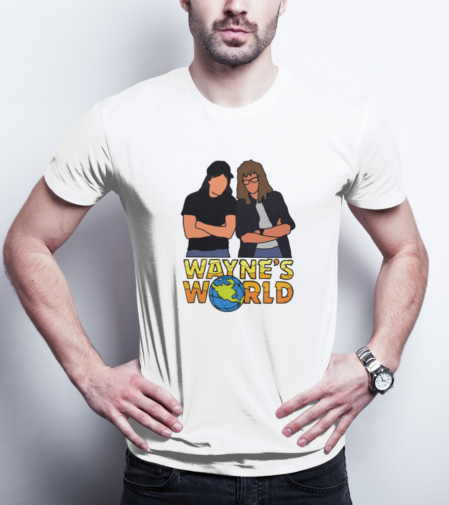 WAYNE'S WORLD DUO WITH EARTH T-Shirt