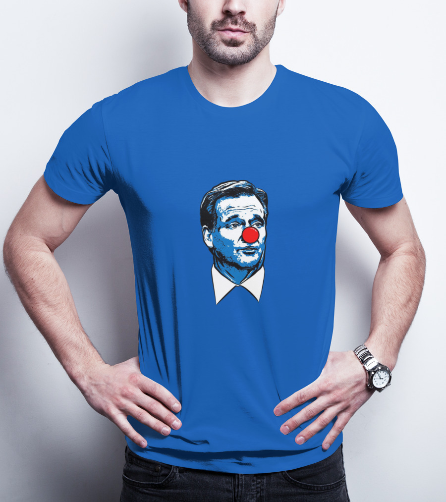 Goodell Clown Parody NFL Commissioner Red Nose Iconic Satire T-Shirt
