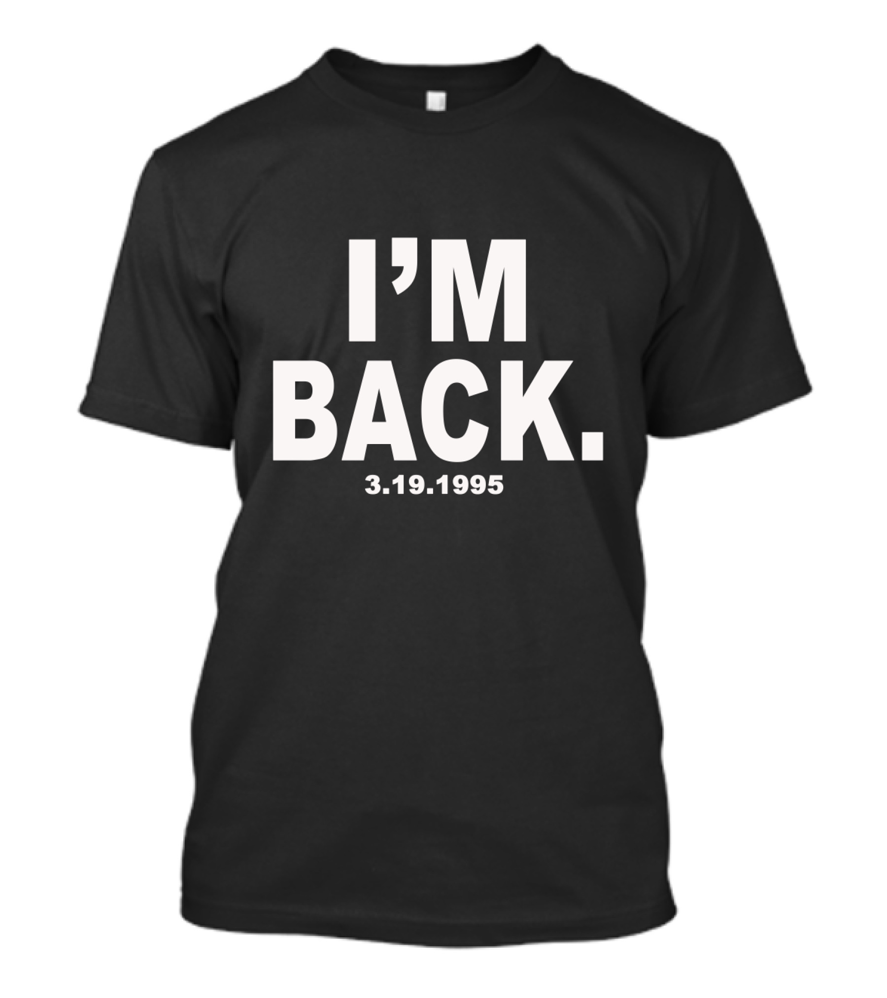I'm Back 3.19.1995 Michael Jordan Iconic Return T-Shirt