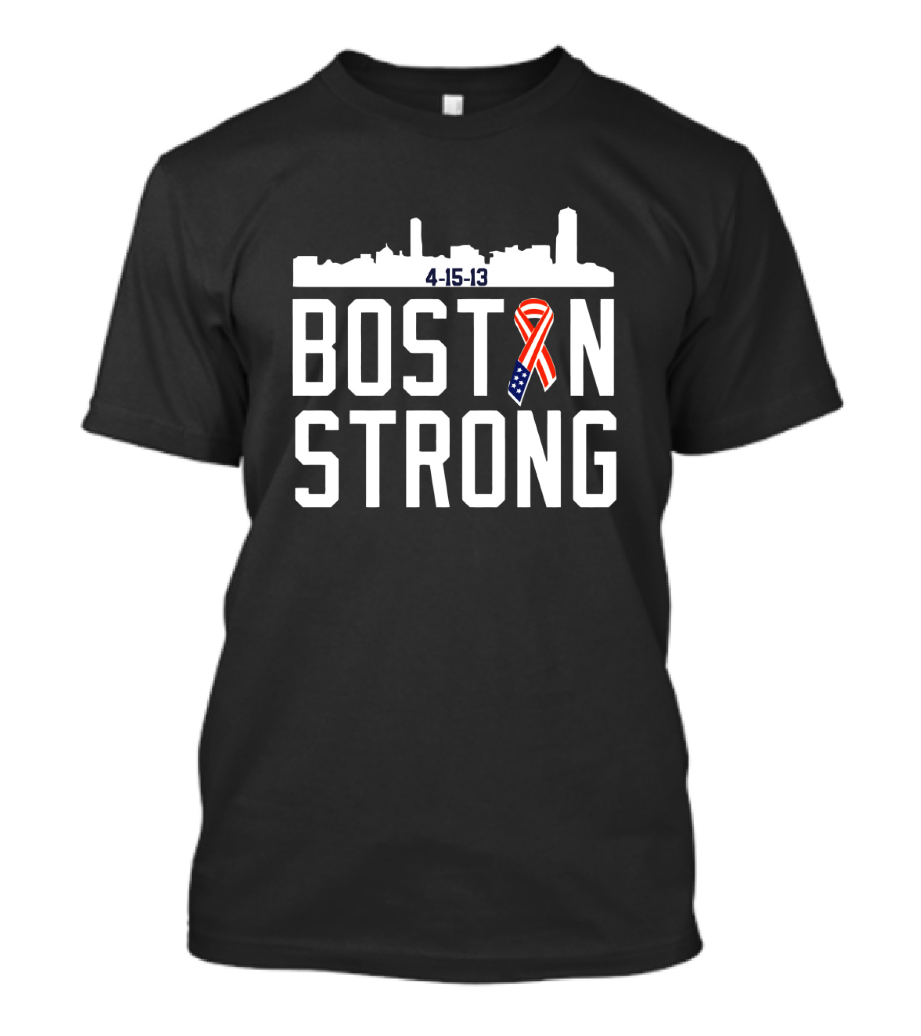Boston Strong 4-15-13 Skyline T-Shirt