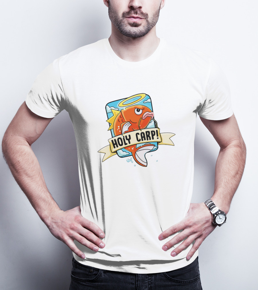 Holy Carp Nerdecrafter Merch T-Shirt